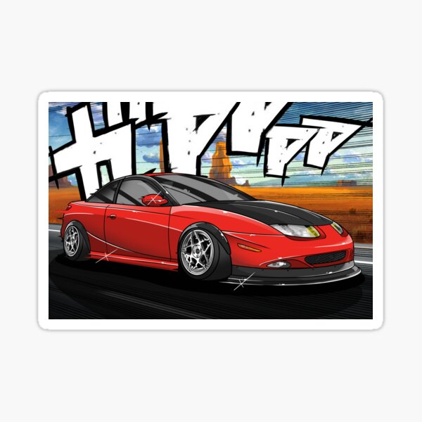 "Saturn SC2" Sticker for Sale by stancedsaturn | Redbubble