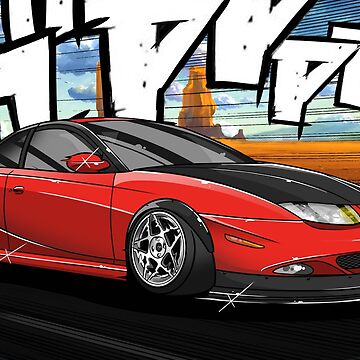 "Saturn SC2" Sticker for Sale by stancedsaturn | Redbubble