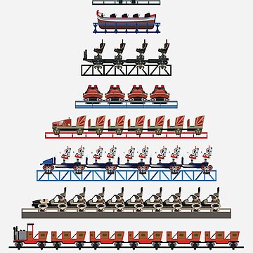 "Europa Park Coaster Trains Design 2024 - With Voltron!" Sticker for ...