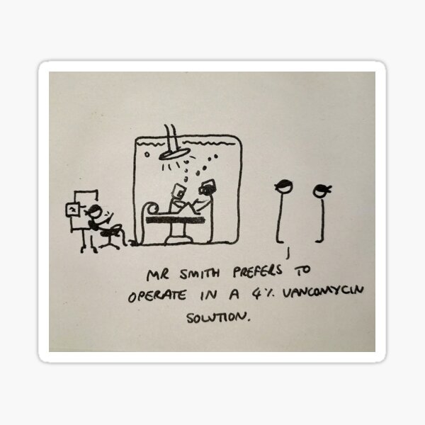 "Orthopaedic surgeons" Sticker for Sale by unicyclemedic | Redbubble