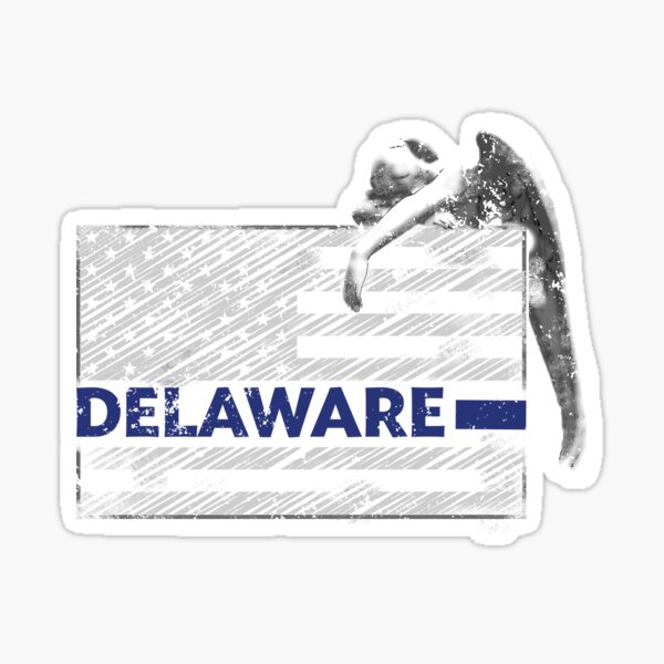 "Delaware Police State Police Guardian Angel" Sticker by shoppzee ...
