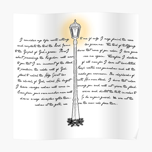 "Lamp Post" Poster for Sale by Bfiggins | Redbubble