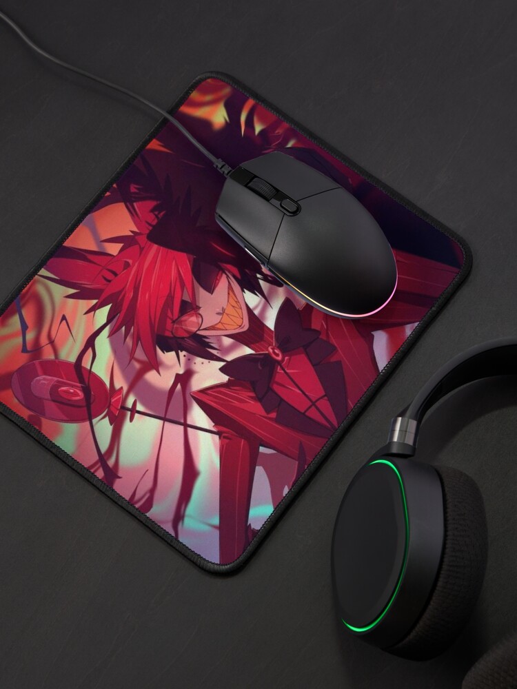 Alastor Hazbin Hotel Mouse Pad, Hazbin Hotel Decor | by Printblur