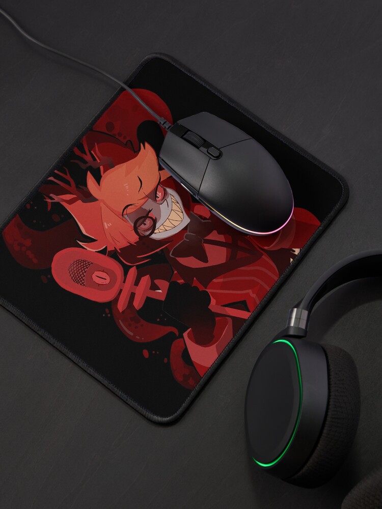 Alastor Hazbin Hotel Mouse Pad, Hazbin Hotel Decor | by Printblur