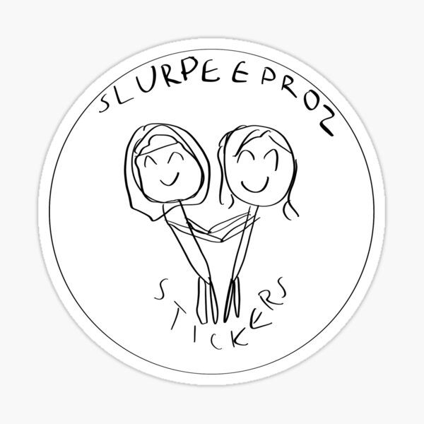 "slurpee proz logo" Sticker for Sale by slurpeeproz | Redbubble