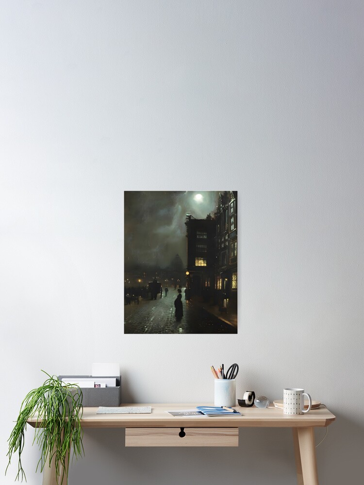 "St. Paul's Evening, London - Walter Linsley Meegan" Poster for Sale by ...