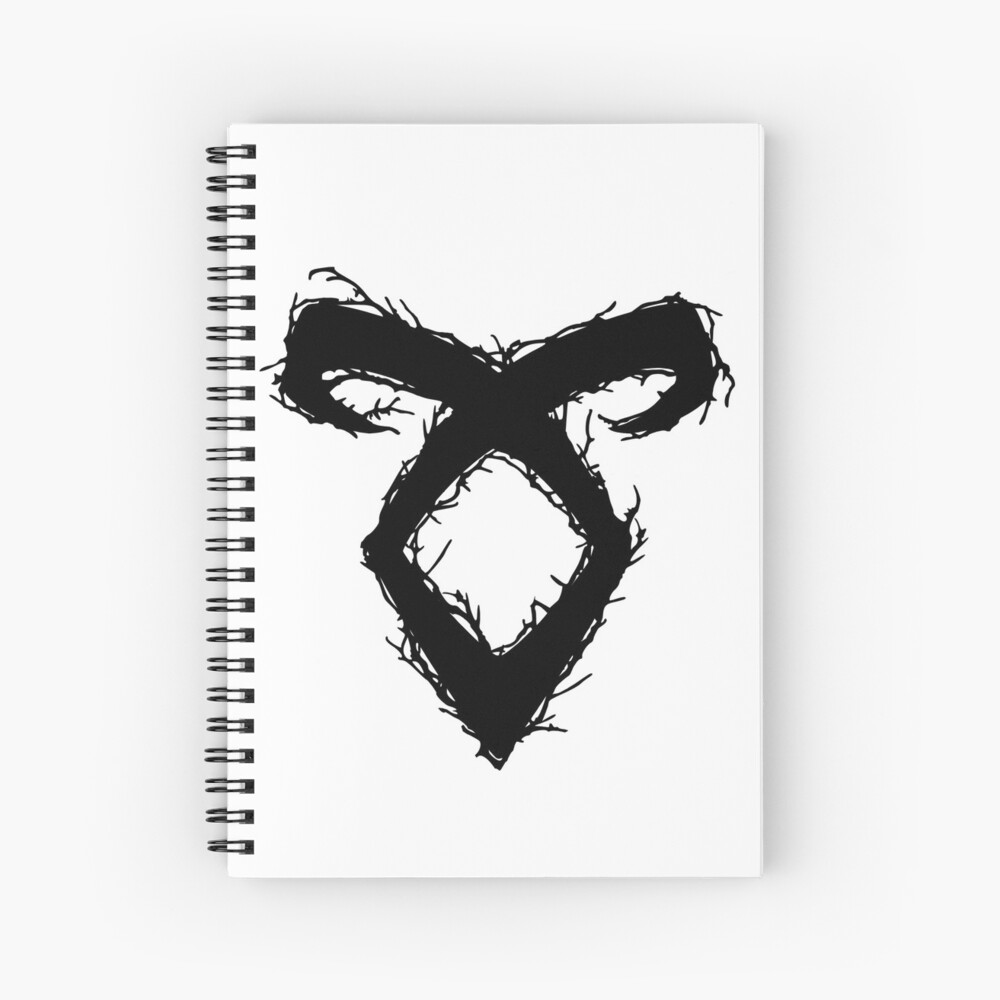 "Shadowhunters rune - Angelic power rune with branches (black) - Clary ...