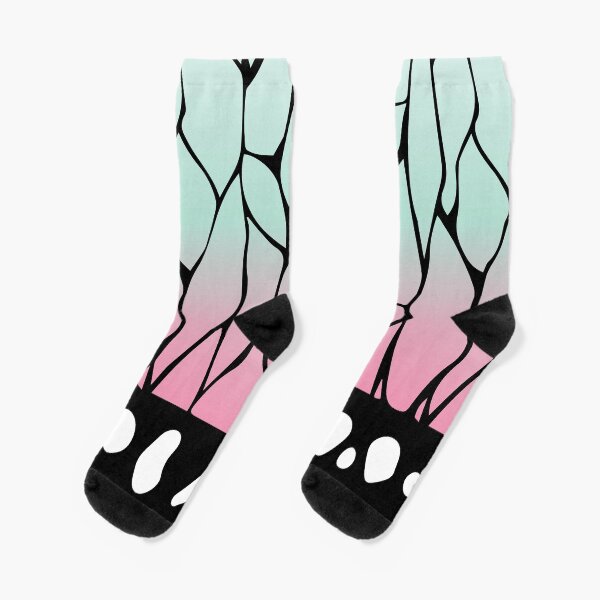 "Demon Slayer Kocho Shinobu Butterfly" Socks for Sale by itsdjdesign ...
