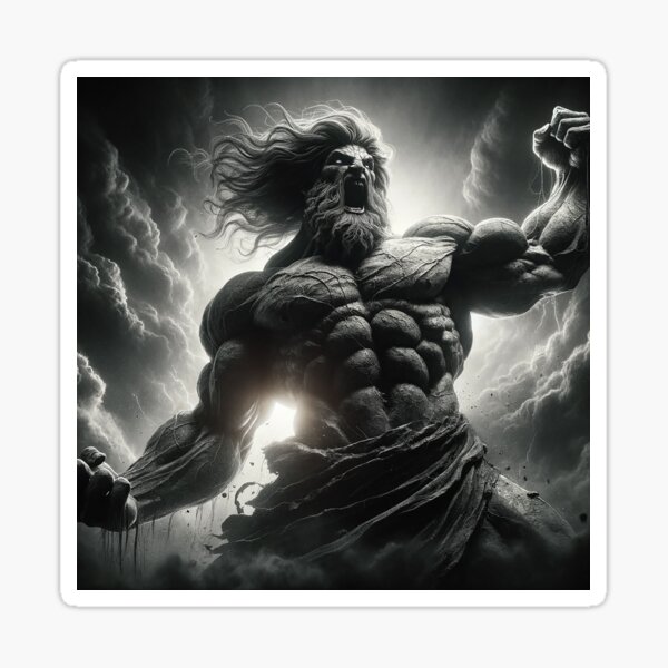 "Heracles - son of Zeus" Sticker by darkfantasy-atk | Redbubble