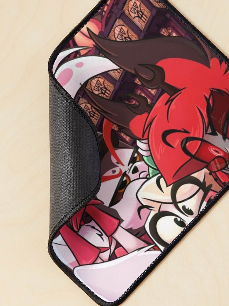 Hazbin Hotel Mouse Pad, Hazbin Hotel Decor | by Printblur