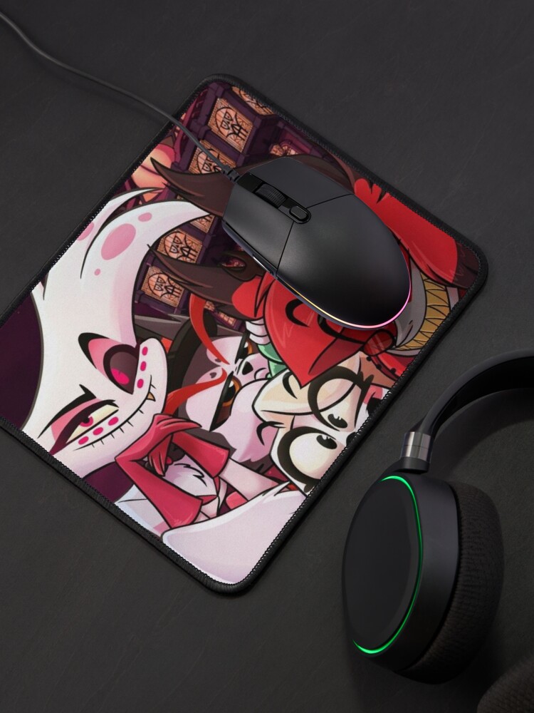 Hazbin Hotel Mouse Pad, Hazbin Hotel Decor | by Printblur