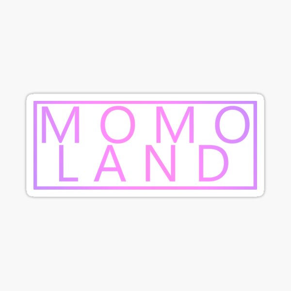 "MOMOLAND" Sticker by shannonpaints | Redbubble