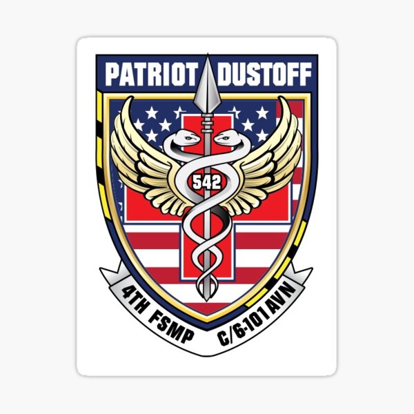 "US Army 4th FSMP, C Company, 6-101 AVN REGT - "Patriot Dustoff ...