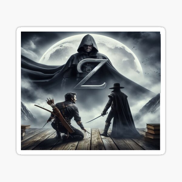 "Zorro symbol Z" Sticker for Sale by Expressions-Sel | Redbubble