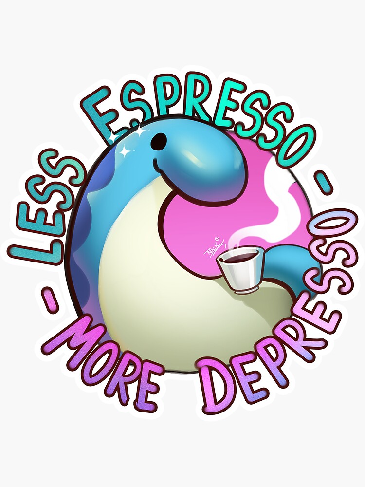 "Relaxasaurus Depresso - Palworld" Sticker by RockCr-Artist | Redbubble