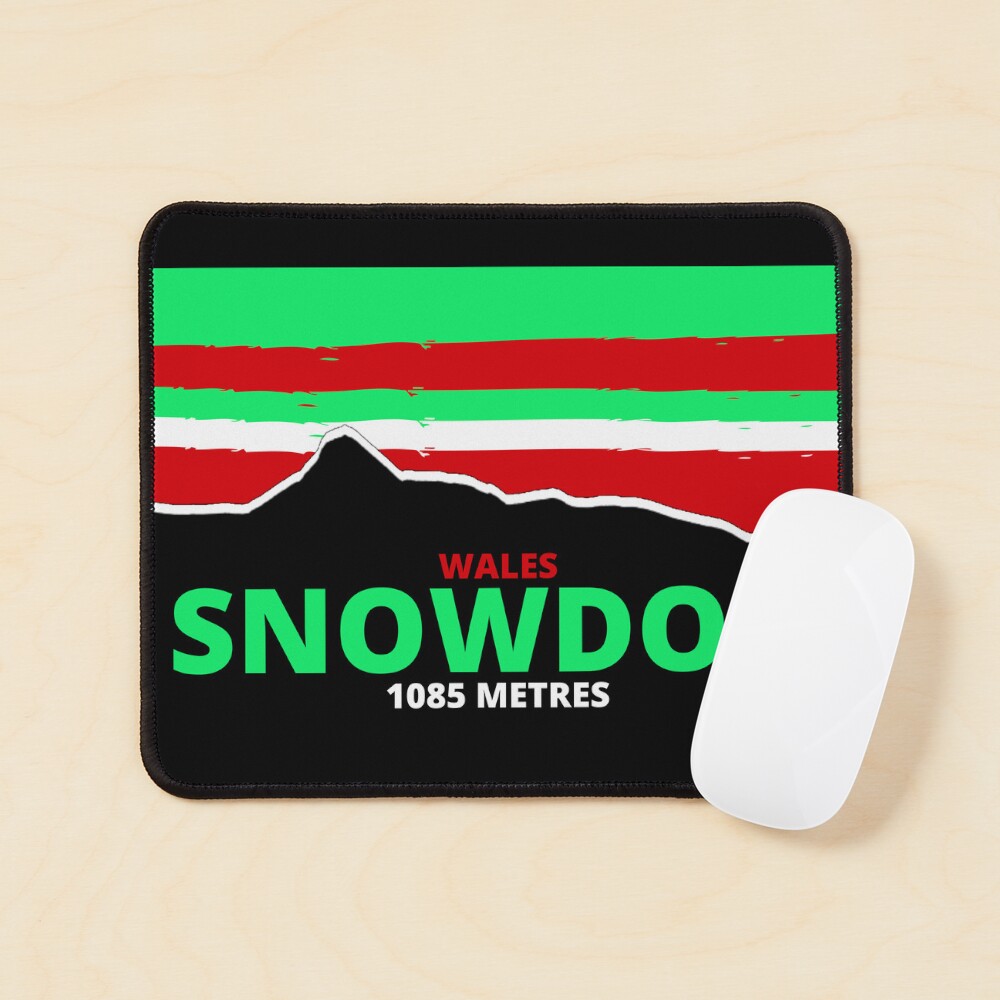 "Snowdon Silhouette Print" Sticker for Sale by TW Designs | Redbubble
