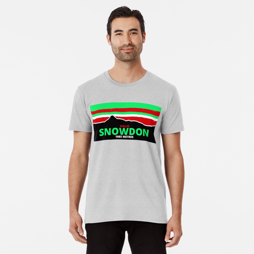 "Snowdon Silhouette Print" Sticker for Sale by TW Designs | Redbubble