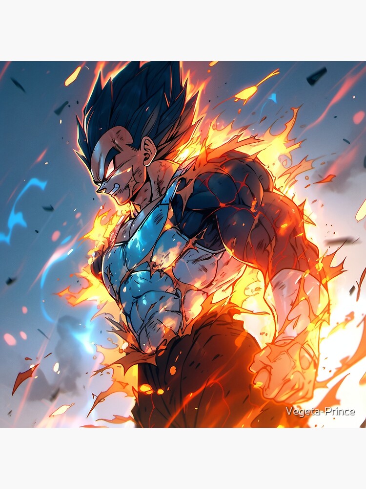 "Vegeta - Saiyan Rage" Poster for Sale by Vegeta-Prince | Redbubble