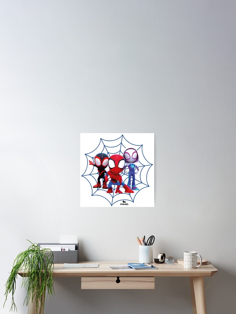 "Spidey and his amazing friends" Poster for Sale by M-Approved | Redbubble