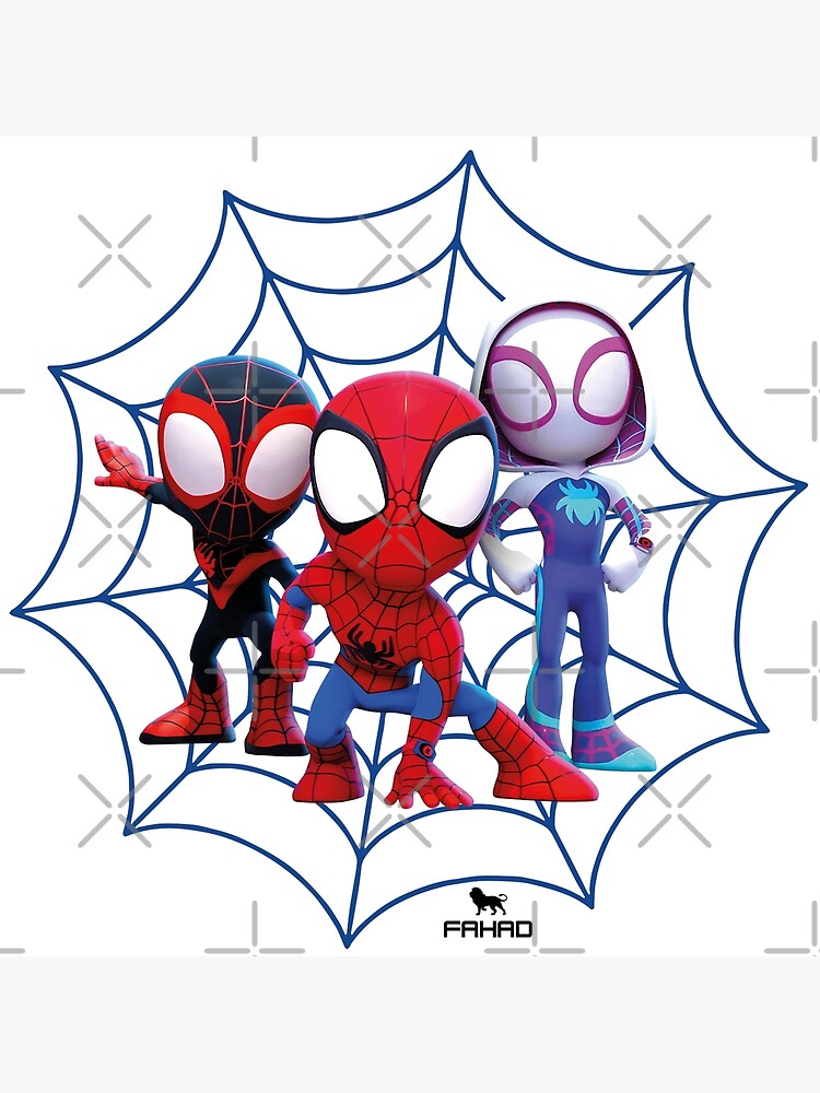 "Spidey and his amazing friends" Poster for Sale by M-Approved | Redbubble