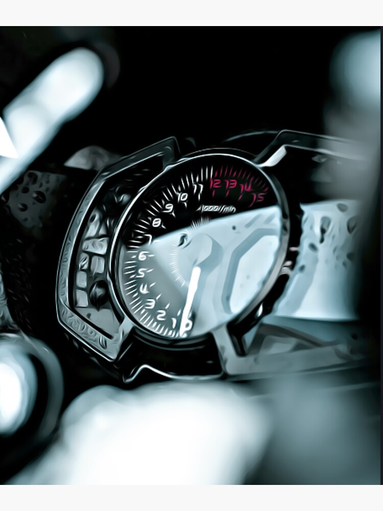 " Motor Yamaha R1 speedometer " Sticker for Sale by HoodyBam | Redbubble