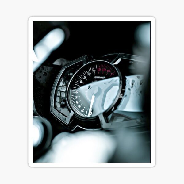 " Motor Yamaha R1 speedometer " Sticker for Sale by HoodyBam | Redbubble