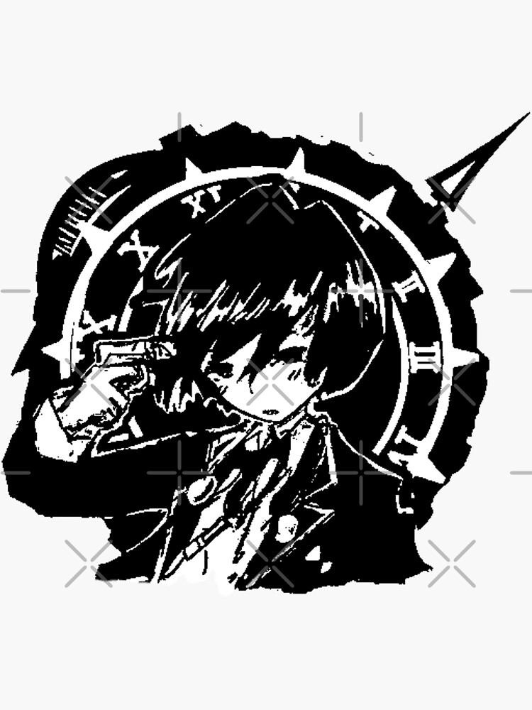 " persona 3 reload fanart Characters " Sticker for Sale by ...