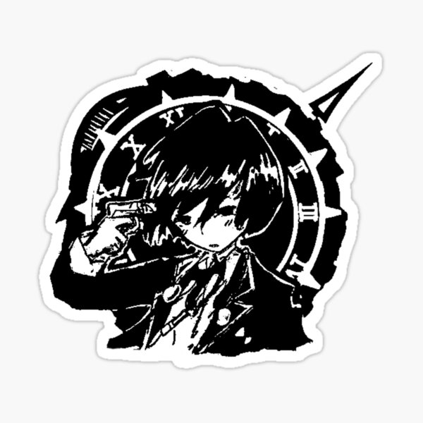 " persona 3 reload fanart Characters " Sticker for Sale by ...