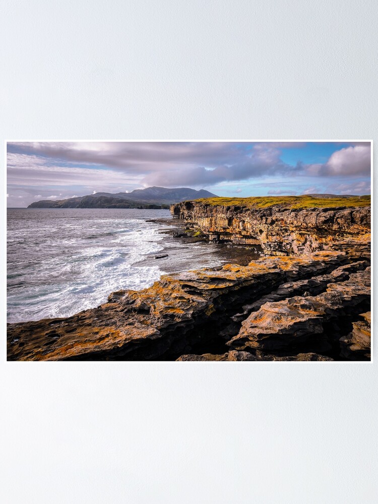 "Twilight at Muckross - County Donegal, Ireland" Poster by Moments-In ...