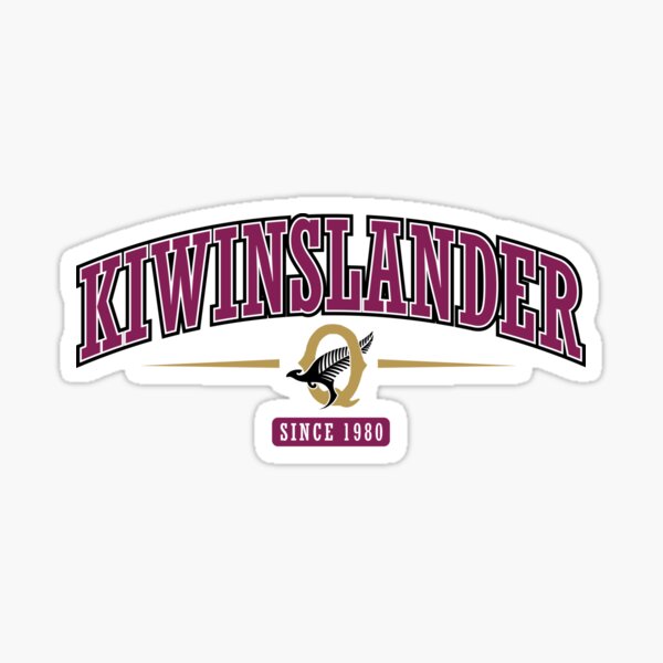"Queenslander Queensland Kiwi New Zealand" Sticker for Sale by D4monart ...
