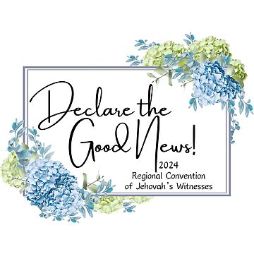 "Hydrangea blue and cream \ Declare the Good News! 2024 Regional ...