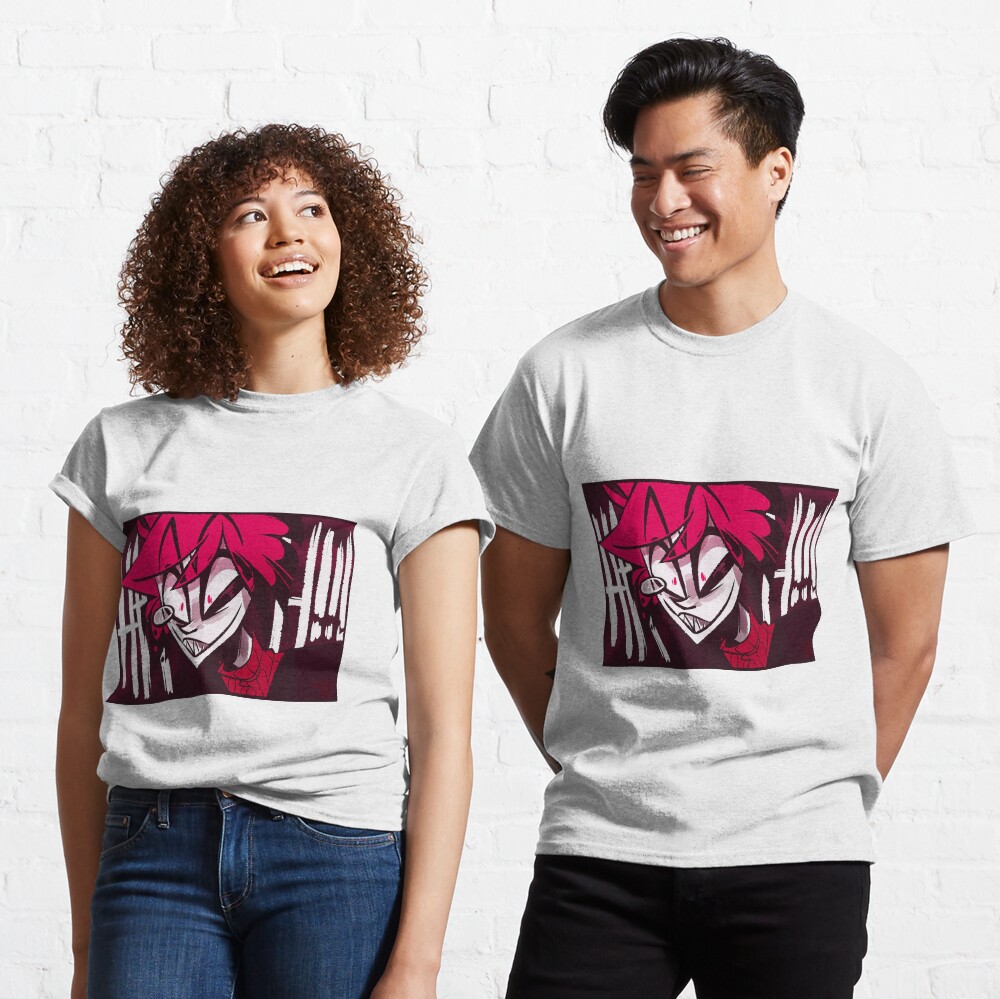 "Alastor Hazbin hotel - HAH !!!" Sticker for Sale by OmniArtStudio ...