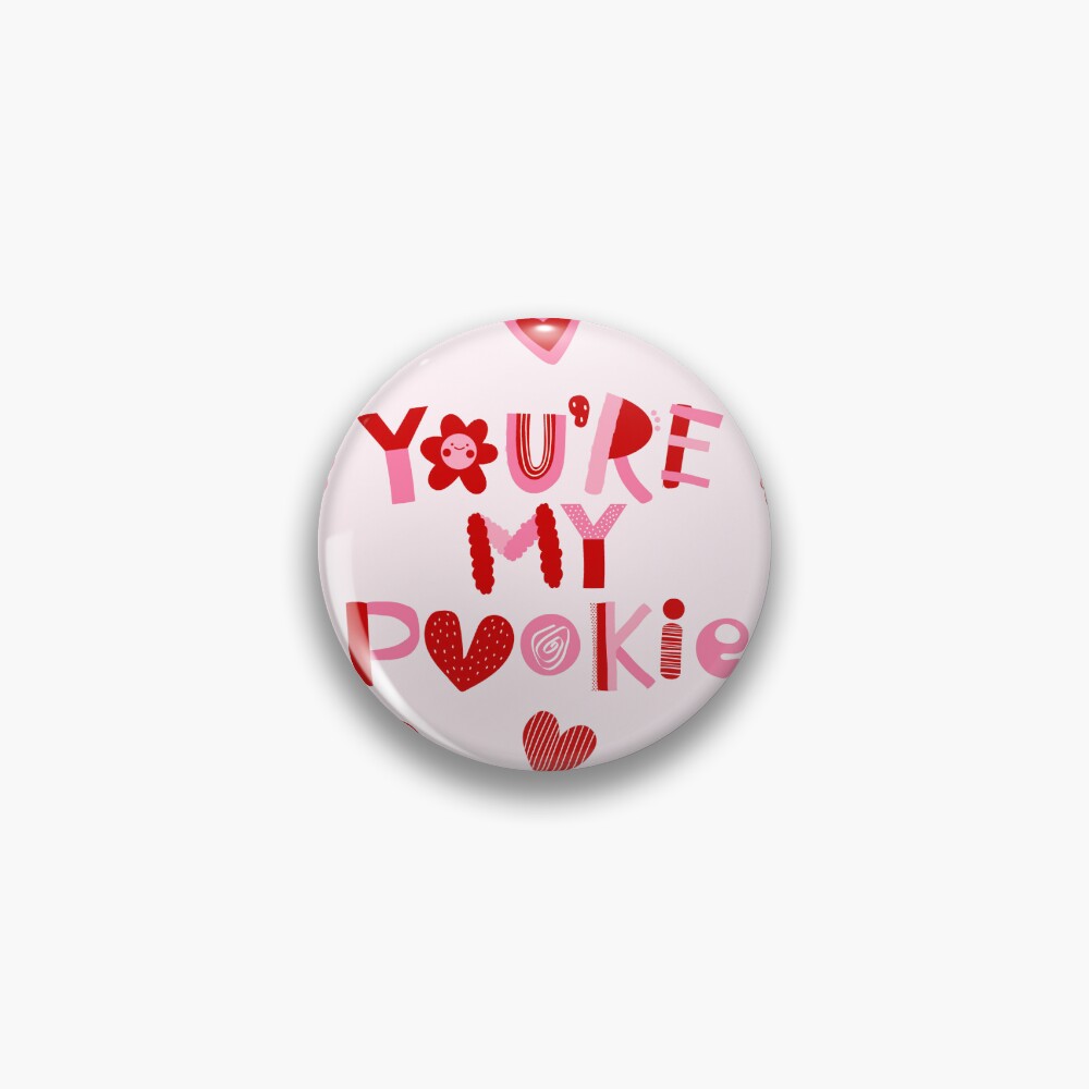 "You're my Pookie" Sticker for Sale by D0ublebubble | Redbubble