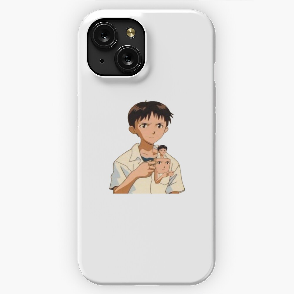 "evangelion sticker shinji " Sticker for Sale by TeeDeesign | Redbubble