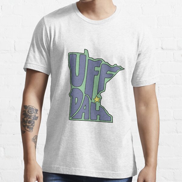 "UFF DAH" T-shirt for Sale by minnesotarae | Redbubble | uffdah t ...