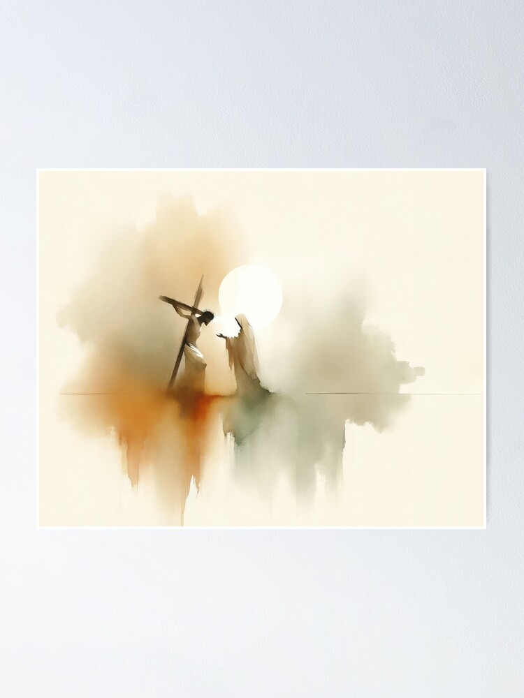 "The Passion" Poster for Sale by FaithArtCrea | Redbubble