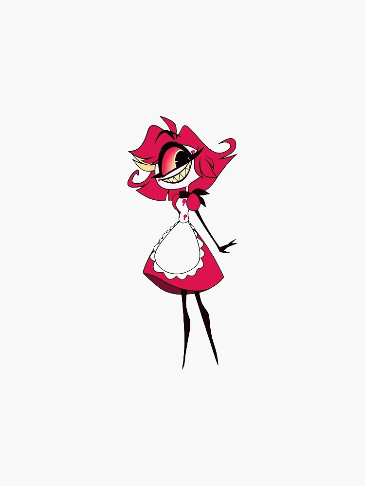 "Hazbin hotel nifty" Sticker for Sale by StudBozz123 | Redbubble