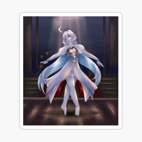 "Focalors’ final dance (Genshin impact)" Sticker for Sale by ...