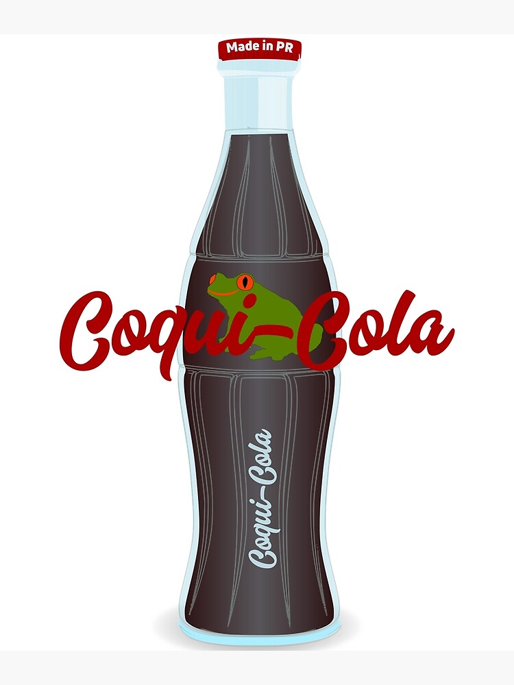 "Coqui Cola" Poster for Sale by LatinoTime | Redbubble