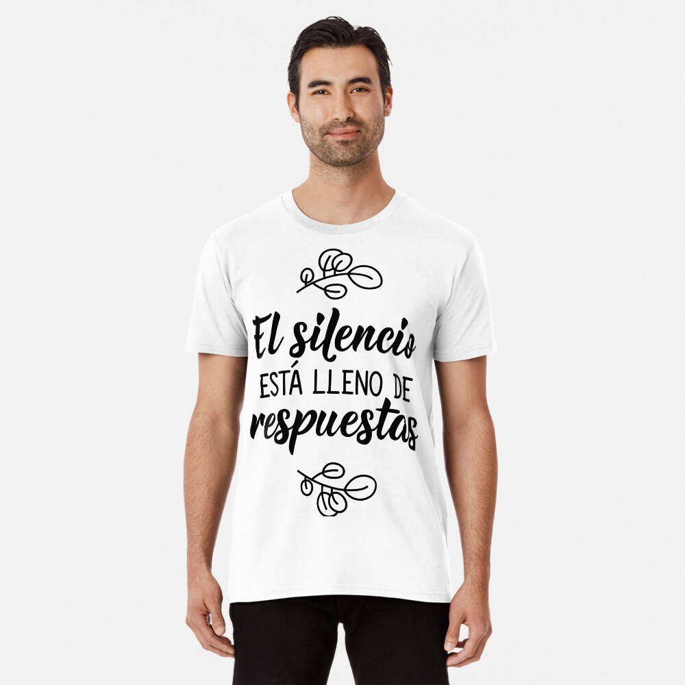 "El silencio está lleno de respuestas. The silence is full of answers ...