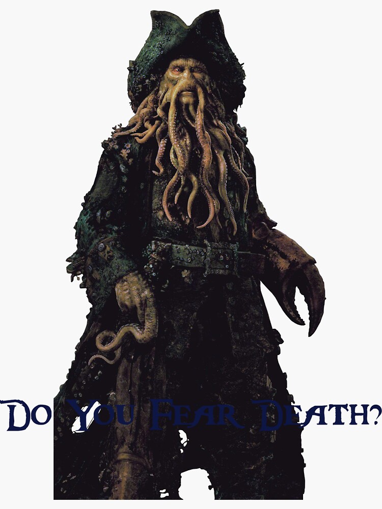 "Davy Jones" Sticker for Sale by JZIEDE88 | Redbubble
