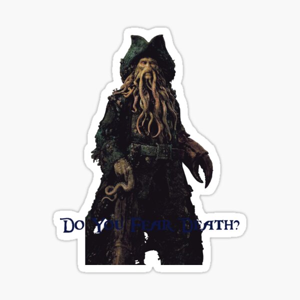 "Davy Jones" Sticker for Sale by JZIEDE88 | Redbubble