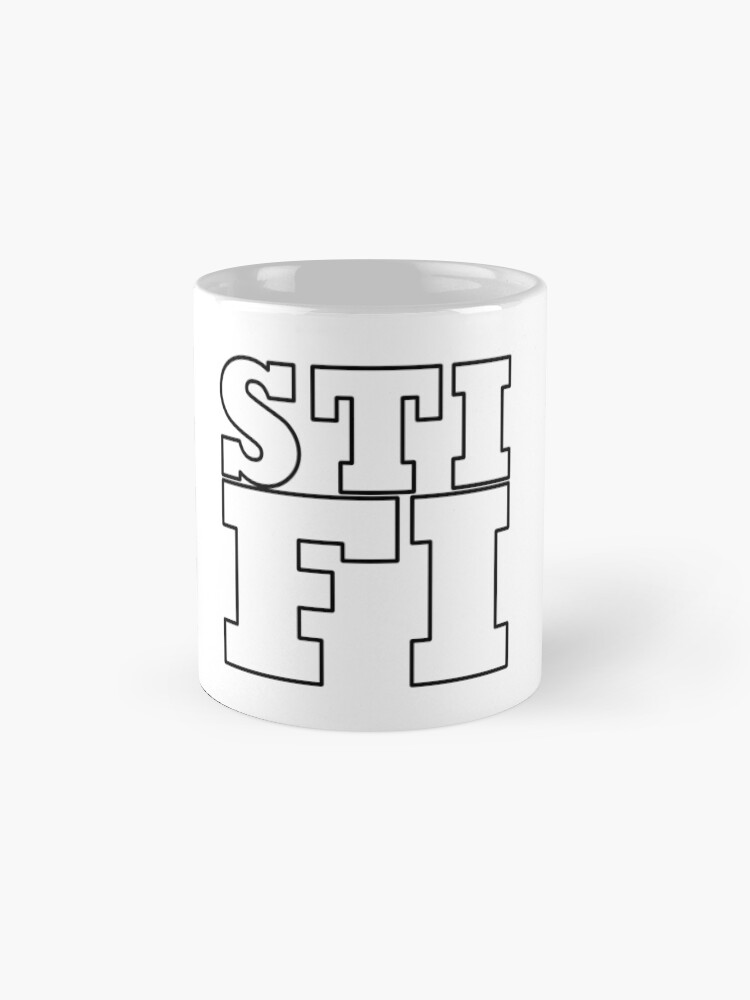 "Sticky Fingers White Logo STIFI" Mug by beeweecee | Redbubble