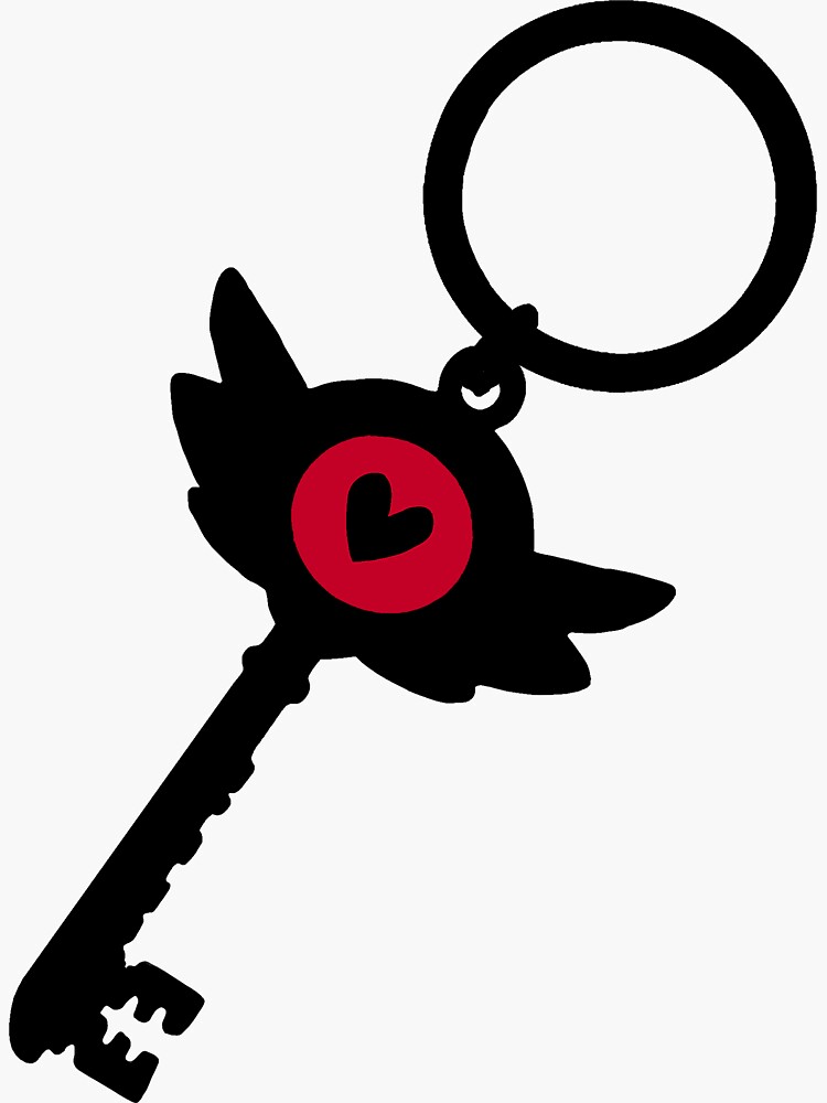 "hazbin hotel key logo design sticker" Sticker for Sale by ruelia ...