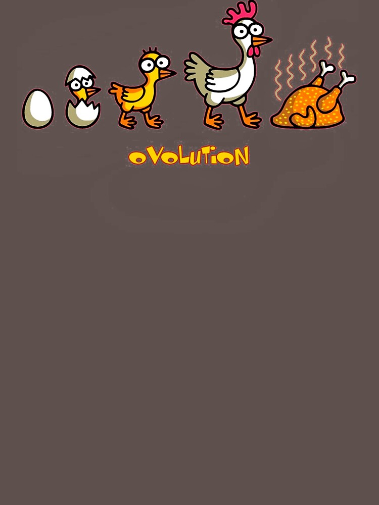 "Chicken Evolution Meme" T-shirt for Sale by Sonyaresi73 | Redbubble ...