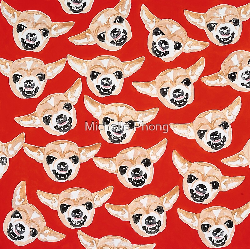 "Angry Chi" by Michelle Phong | Redbubble