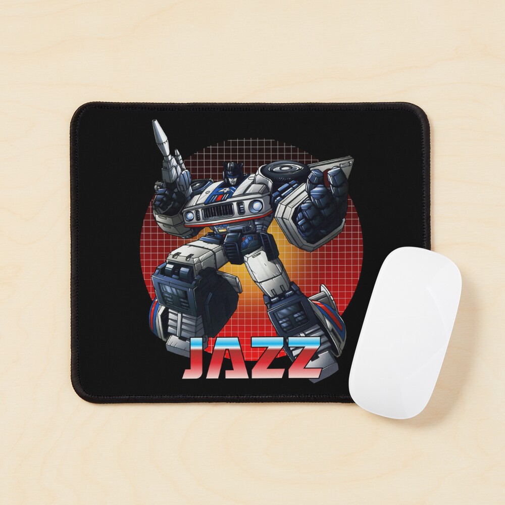 "Jazz Autobot Transformer G1 V2" Sticker for Sale by kazzoie | Redbubble