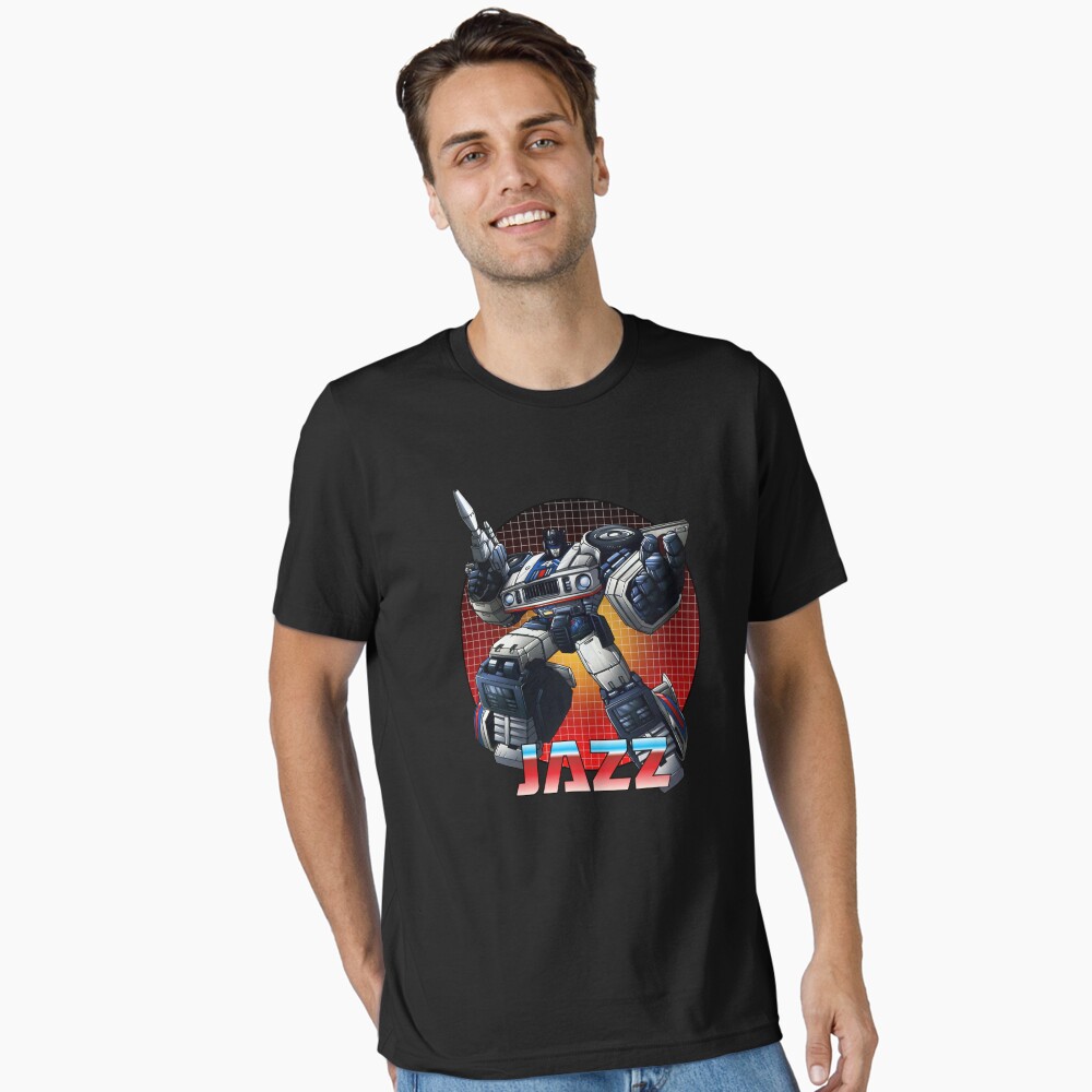 "Jazz Autobot Transformer G1 V2" Sticker for Sale by kazzoie | Redbubble