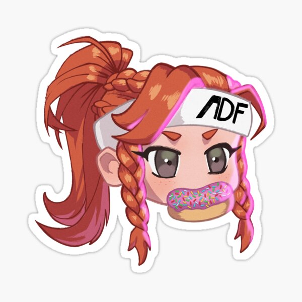"Chibi brigitte" Sticker for Sale by iiincomiing | Redbubble