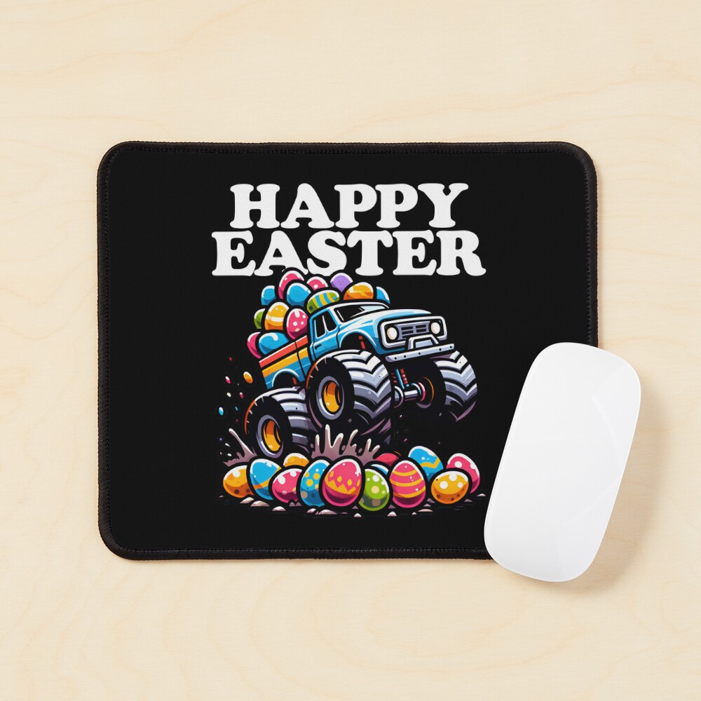 "Happy Easter Monster Truck" Sticker for Sale by DetourShirts | Redbubble